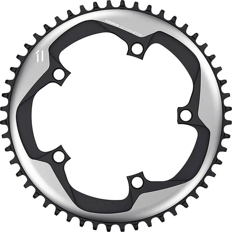 Sram Rival 1 X-SYNC Bicycle Chainring 52T 130 BCD Grey